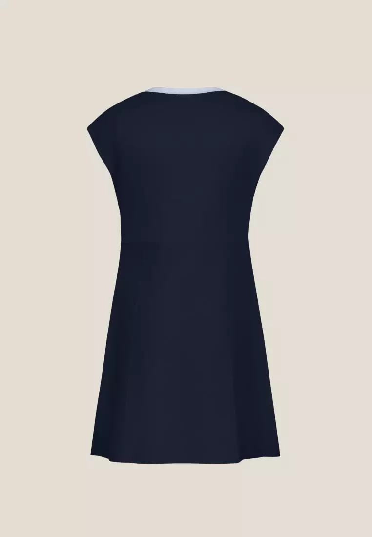 Buy G2000 G2000 V-Neck Tipped Knit Dress 2026 Online | ZALORA
