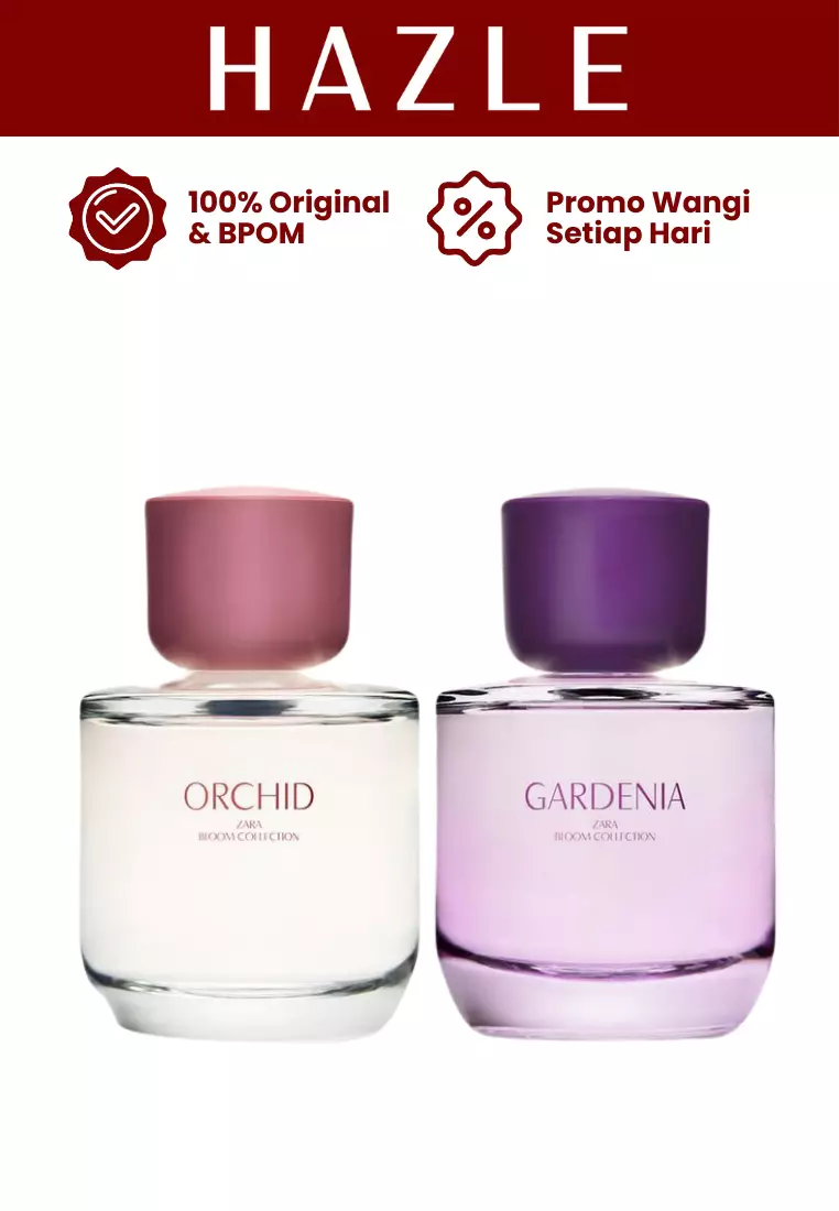 Jual ZARA Zara Gardenia Woman EDP + Zara Orchid Woman EDP Set 90 ml Original 2025 | ZALORA ...