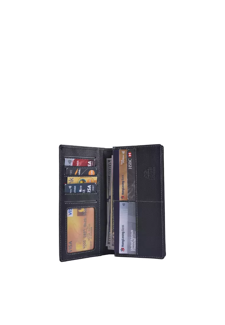 Buy Charles Berkeley Charles Berkeley RFID Protection Mens Long Wallet ...