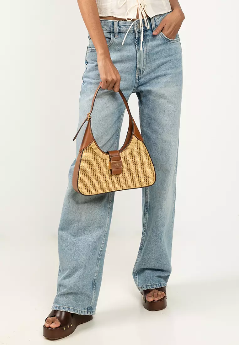 Buy Kate Spade Nouveau Straw Small Shoulder Bag Online | ZALORA Malaysia