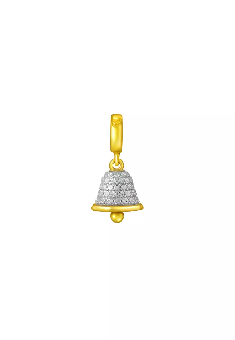 Buy TOMEI TOMEI Chomel Collection Bell Charm, Yellow Gold 916 2025 ...