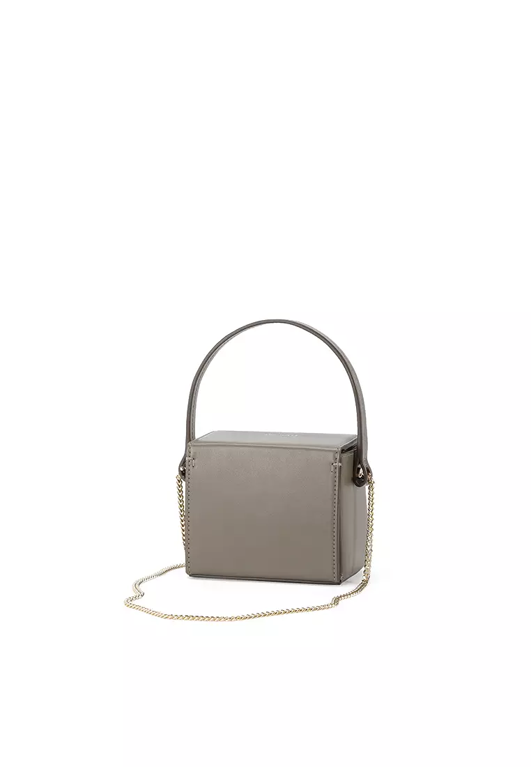 Buy BERACAMY DEVON Mini Chain Box Bag - Turtledove 2025 Online | ZALORA Philippines