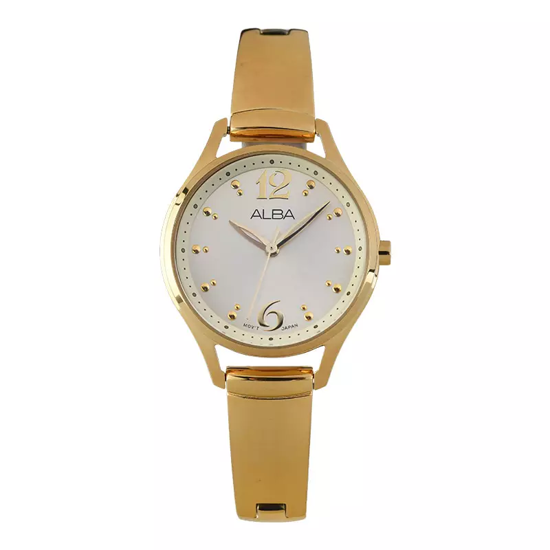 Jual Alba Jam Tangan Wanita Alba Fashion AH8512X1 Light champagne Dial ...