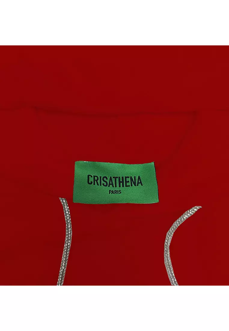Buy Crisathena Crisathena Paris Hoodie in Red 2026 Online | ZALORA