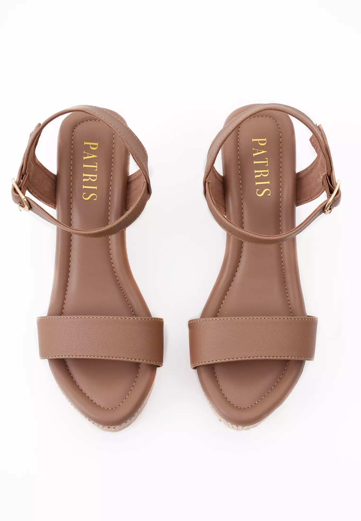 Jual PATRIS Patris Sevanda Sandal Wedges Wanita Heels / Hak 8 Cm ...
