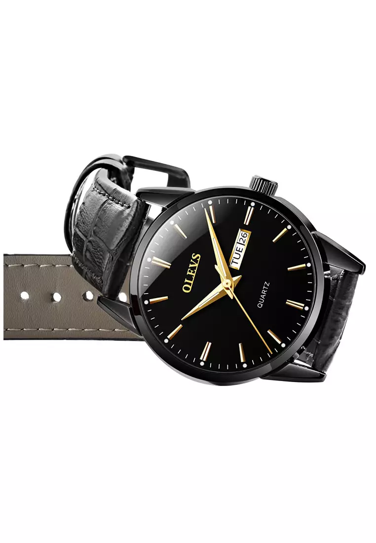 Buy OLEVS Classico 39 Leather Quartz Watch 2025 Online | ZALORA Philippines