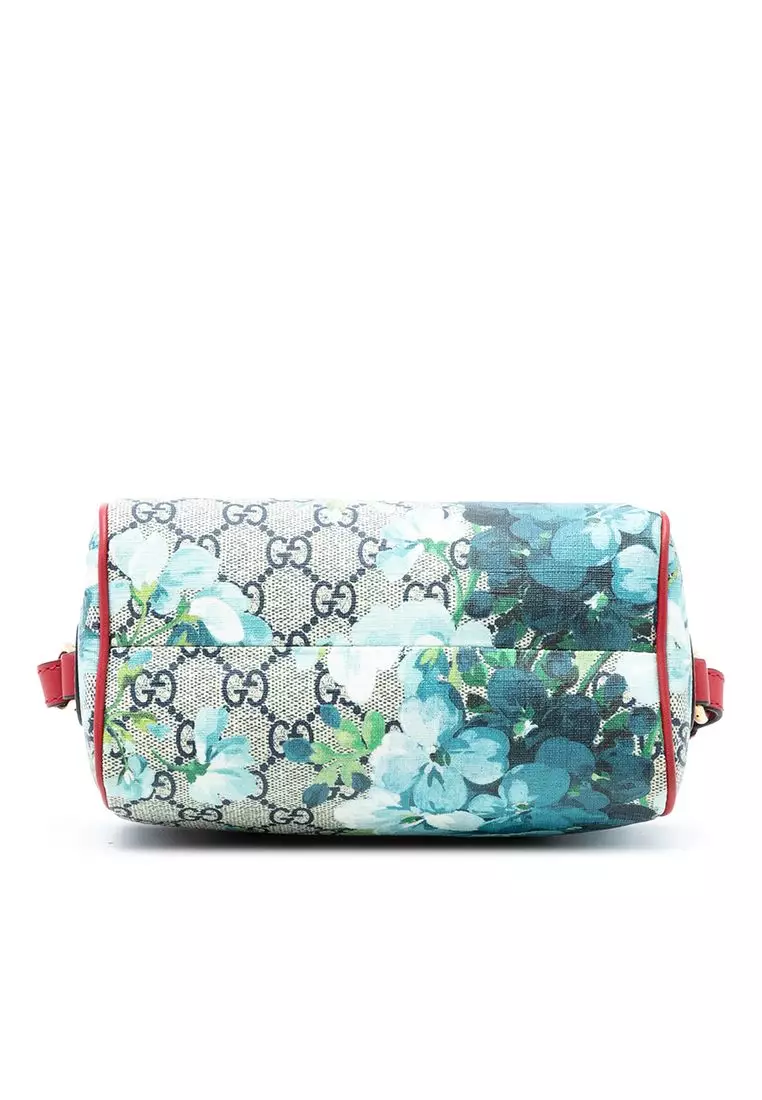 Buy GUCCI Pre-Loved Gucci Mini Gg Supreme Blooms Boston Bag 2026 Online ...