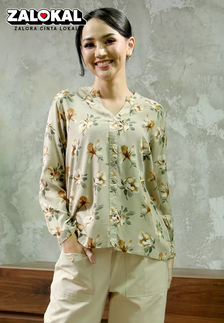 Jual Hardware HWR HARDWARE VALENTINA SHIRT Original 2024 | ZALORA ...