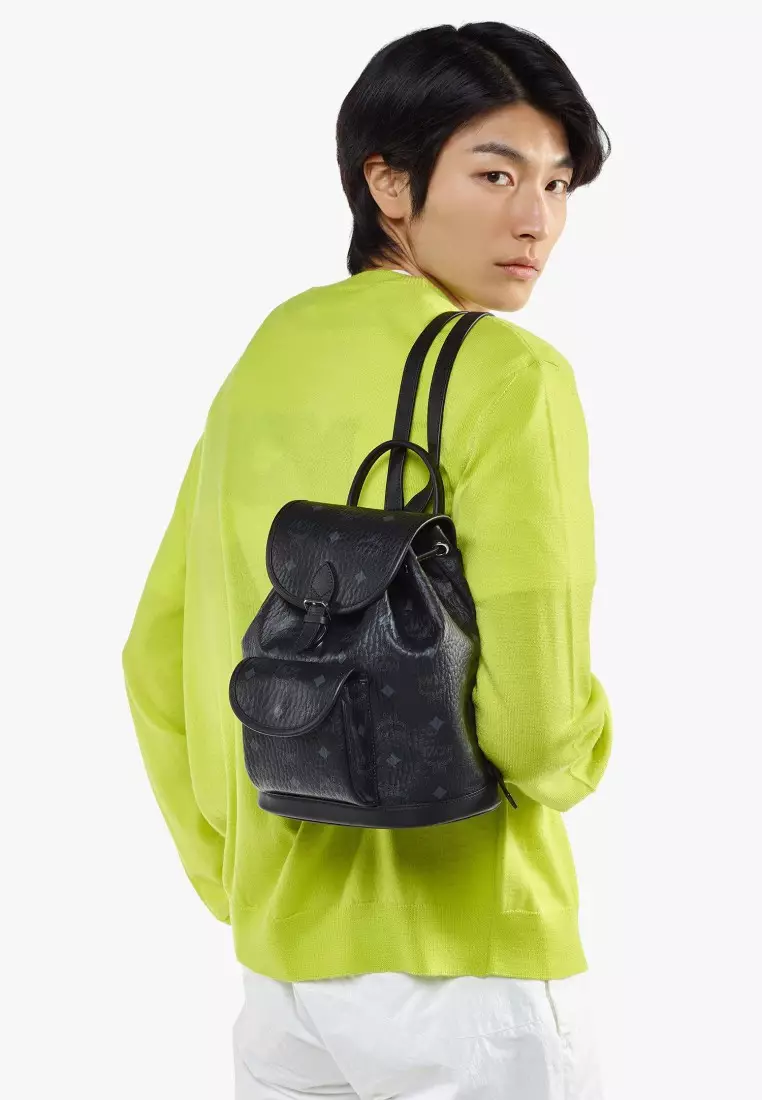 Buy MCM Aren Drawstring Backpack in Visetos 2025 Online | ZALORA ...