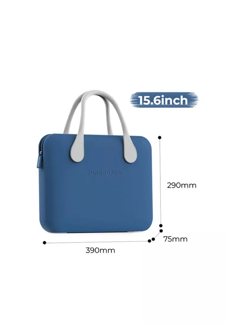 Buy Fashion by Latest Gadget FunGooFun F515 EVA Laptop Bag Blue 15 ...