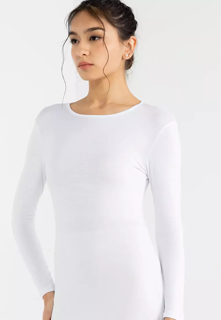 Jual ZALIA BASICS Round Neck Inner Dress Original 2025 | ZALORA Indonesia