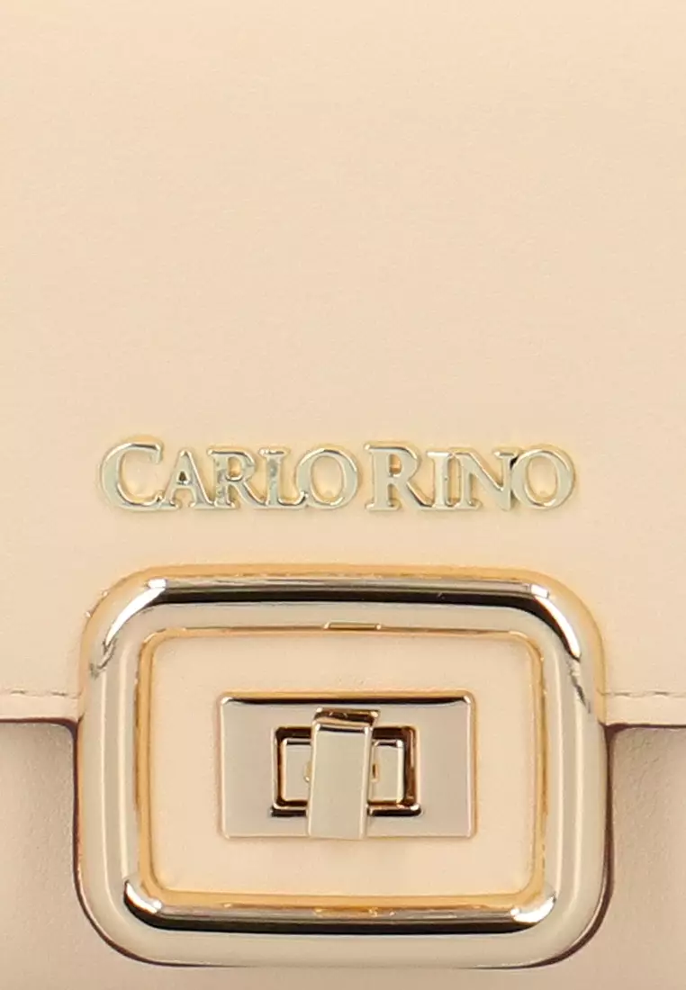 Buy Carlo Rino CR Bijoux Trifold Chain Wallet - Yellow 2025 Online ...