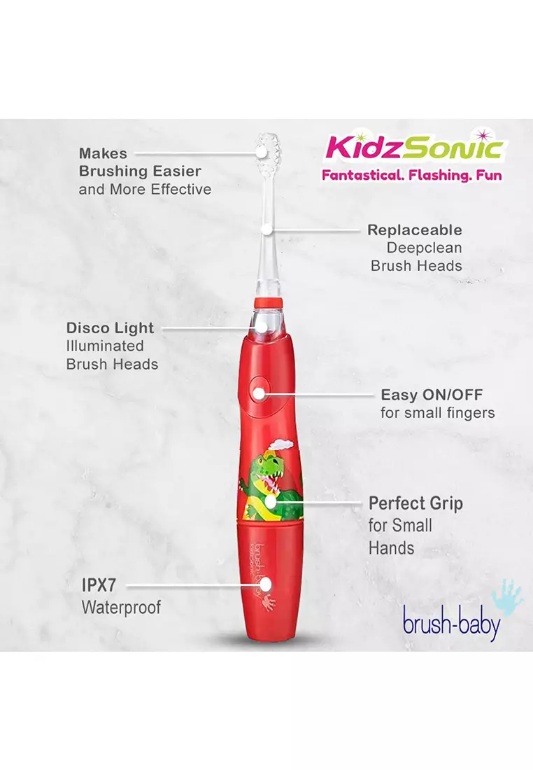 Buy Brush-Baby KidzSonic Electric Toothbrush 2025 Online | ZALORA Philippines