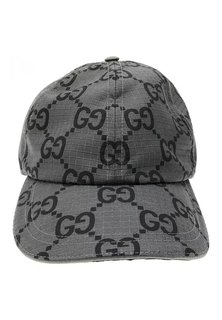 Buy Gucci Pre-Loved Gucci baseball cap cap gray Online | ZALORA Malaysia