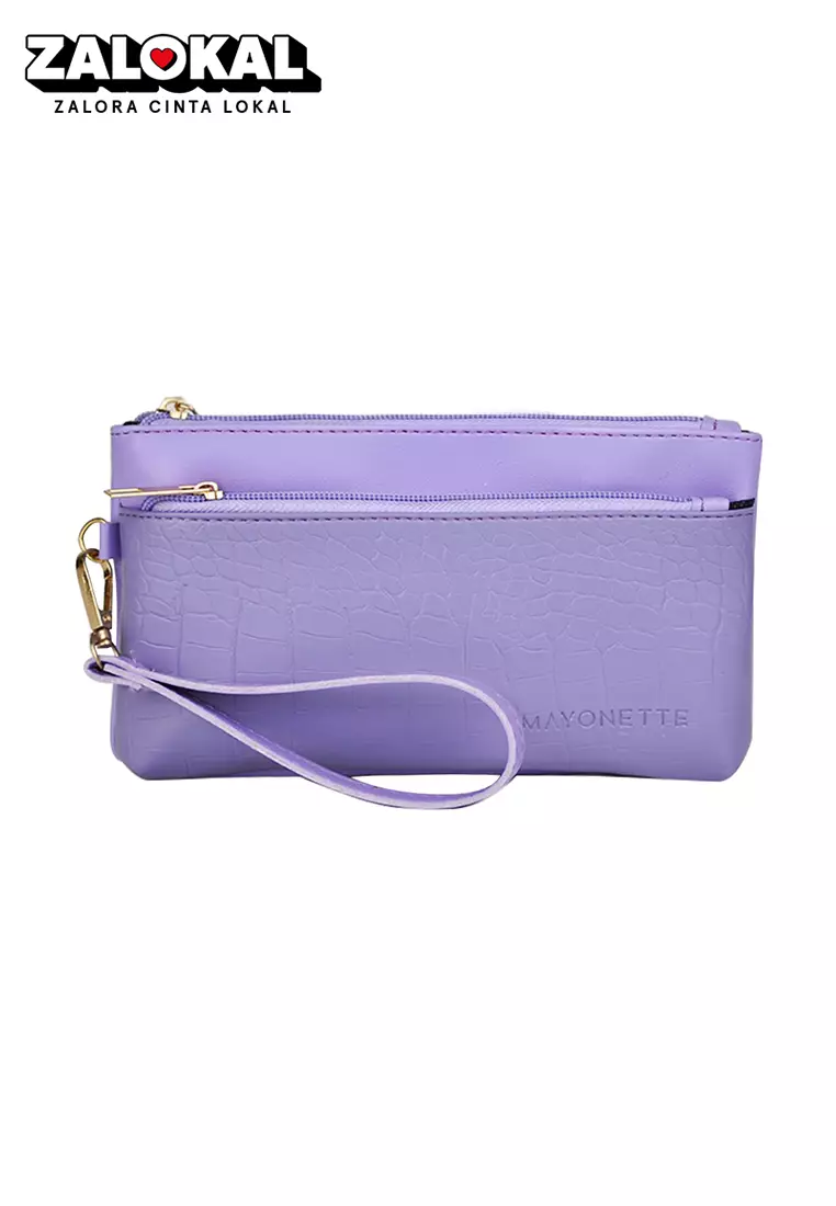 Jual MAYONETTE MAYONETTE Lumina Croco Pouch Dompet Wanita Terbaru 2021 ...