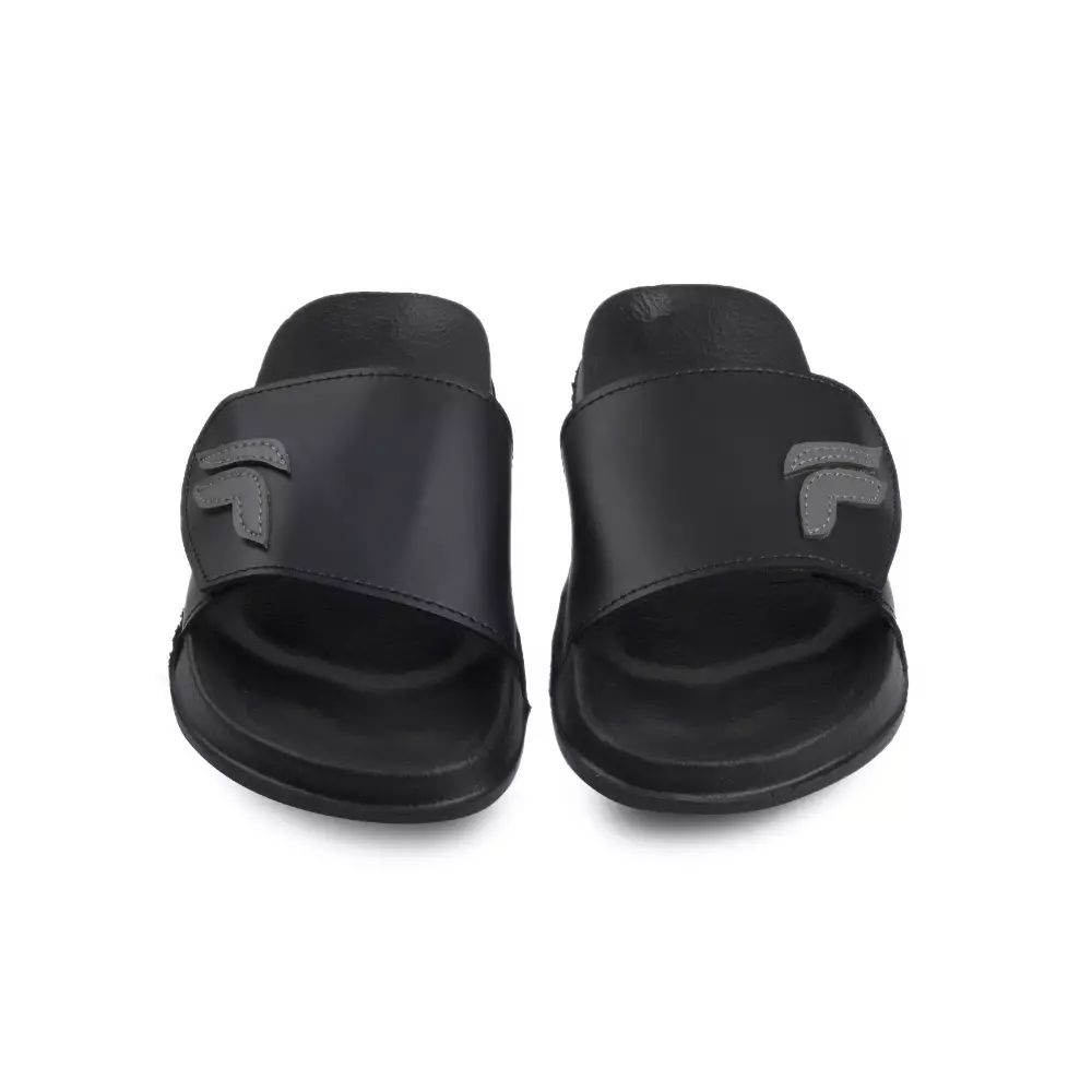 Jual Foot Step Sandal Pria Slide Footstep Footwear - Nexa Grey-Black ...