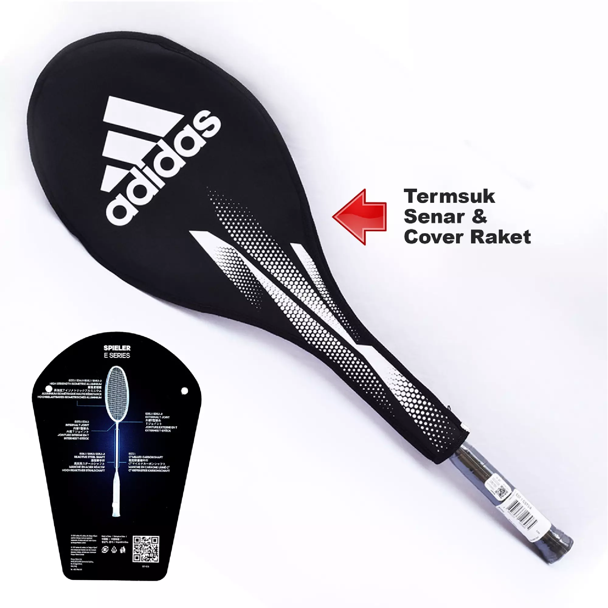 Jual Adidas Badminton Paket Raket Badminton Adidas E07.1 dan ...