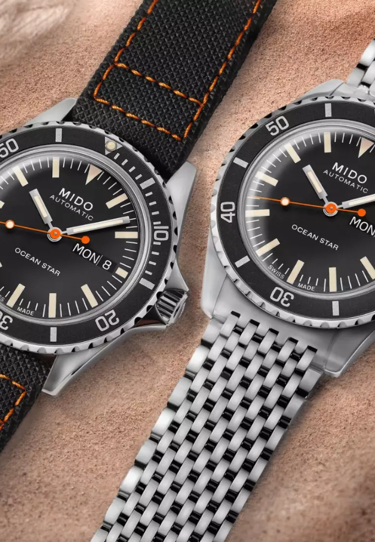 Mido Mido Ocean Star Tribute Special Edition Automatic Watch M0268301105100 (1 Extra Strap) 2025 ...