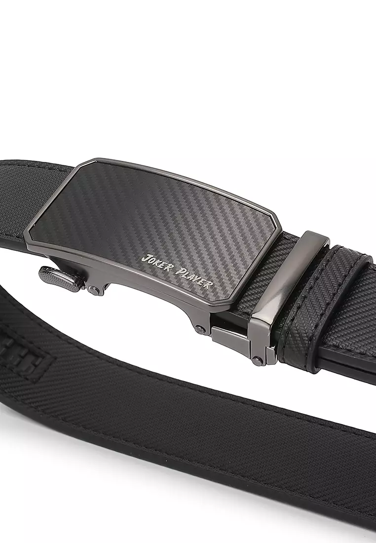 Buy Joker Player 35mm Automatic Buckle Belt - Black Online | ZALORA ...
