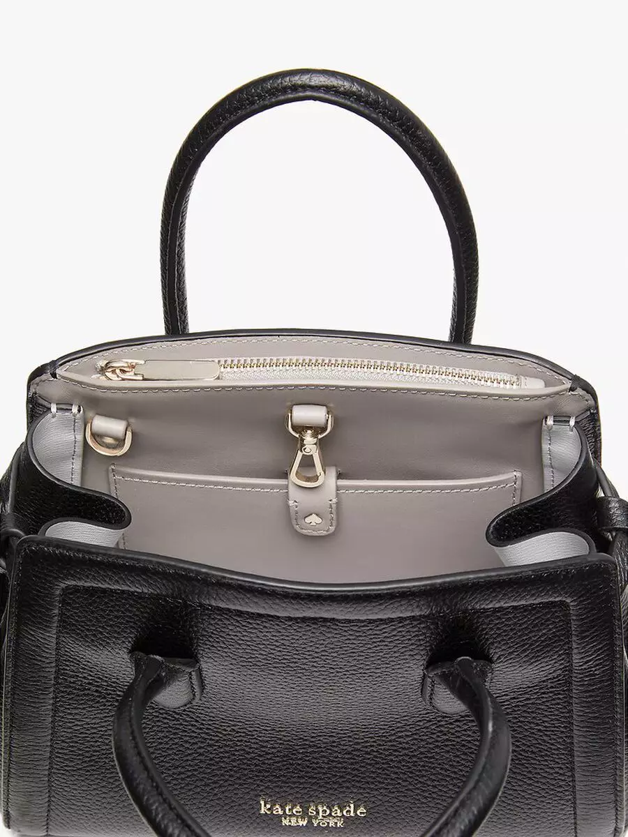 Jual Kate Spade Kate Spade Knott Mini Satchel Black Original 2024 ...