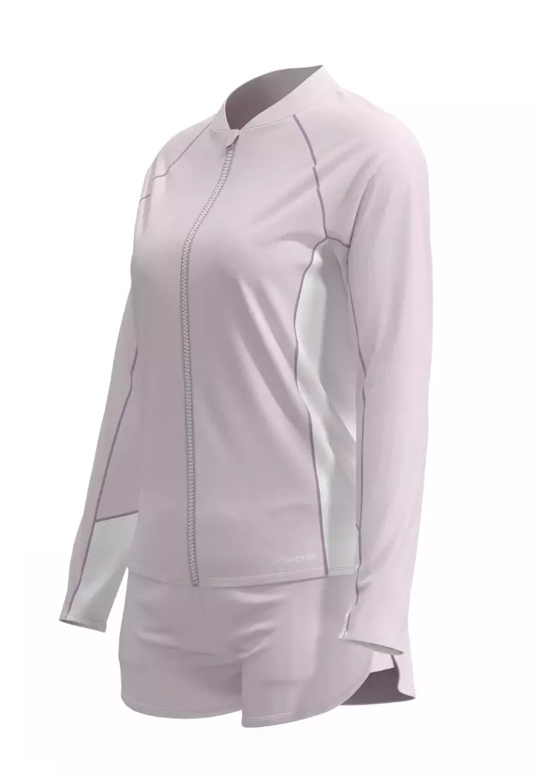 Sunseeker Supplementary Ladies Baby Pink Zip Front UV Jacket 2025 | Buy ...