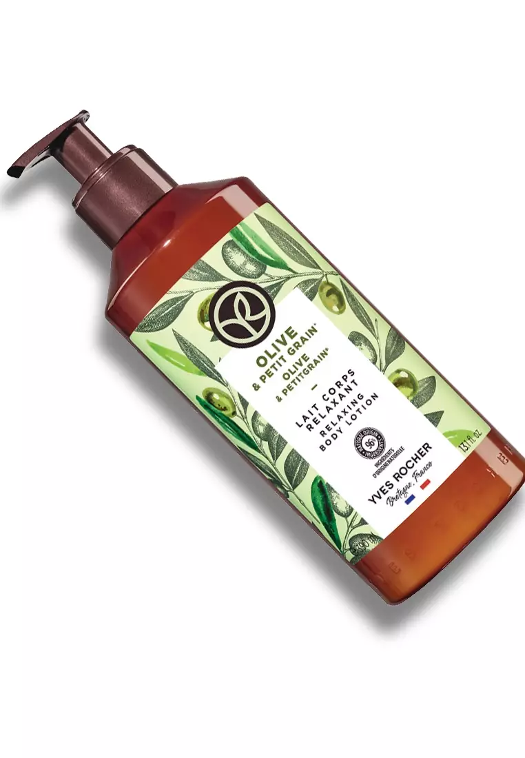 Buy Yves Rocher Olive Petitgrain Relaxing Body Lotion - 390ml Natural ...