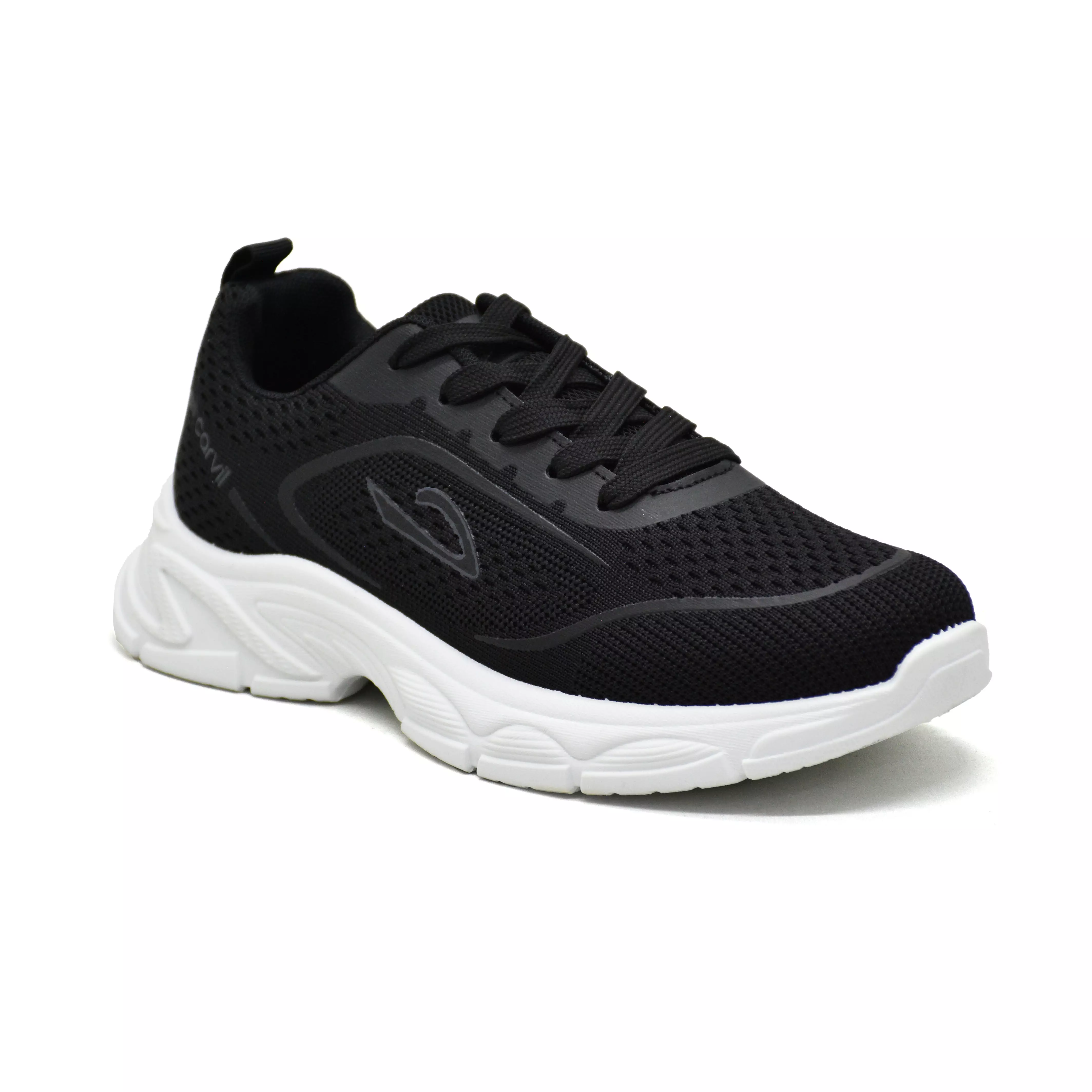 Jual Carvil Carvil Sepatu Anak Zenic-02 LT Black/White Original 2025 ...