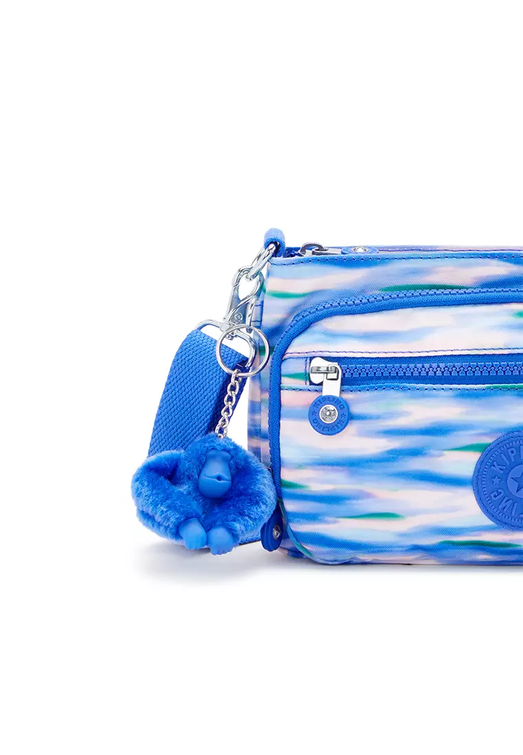Buy Kipling MILOS UP Diluted Blue Shoulder Bag 2025 Online | ZALORA