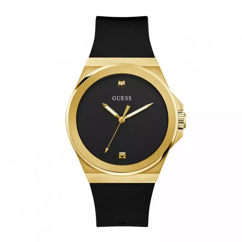 Jual Guess Guess GW0790G1 Gold Black Rubber Original 2025 | ZALORA ...