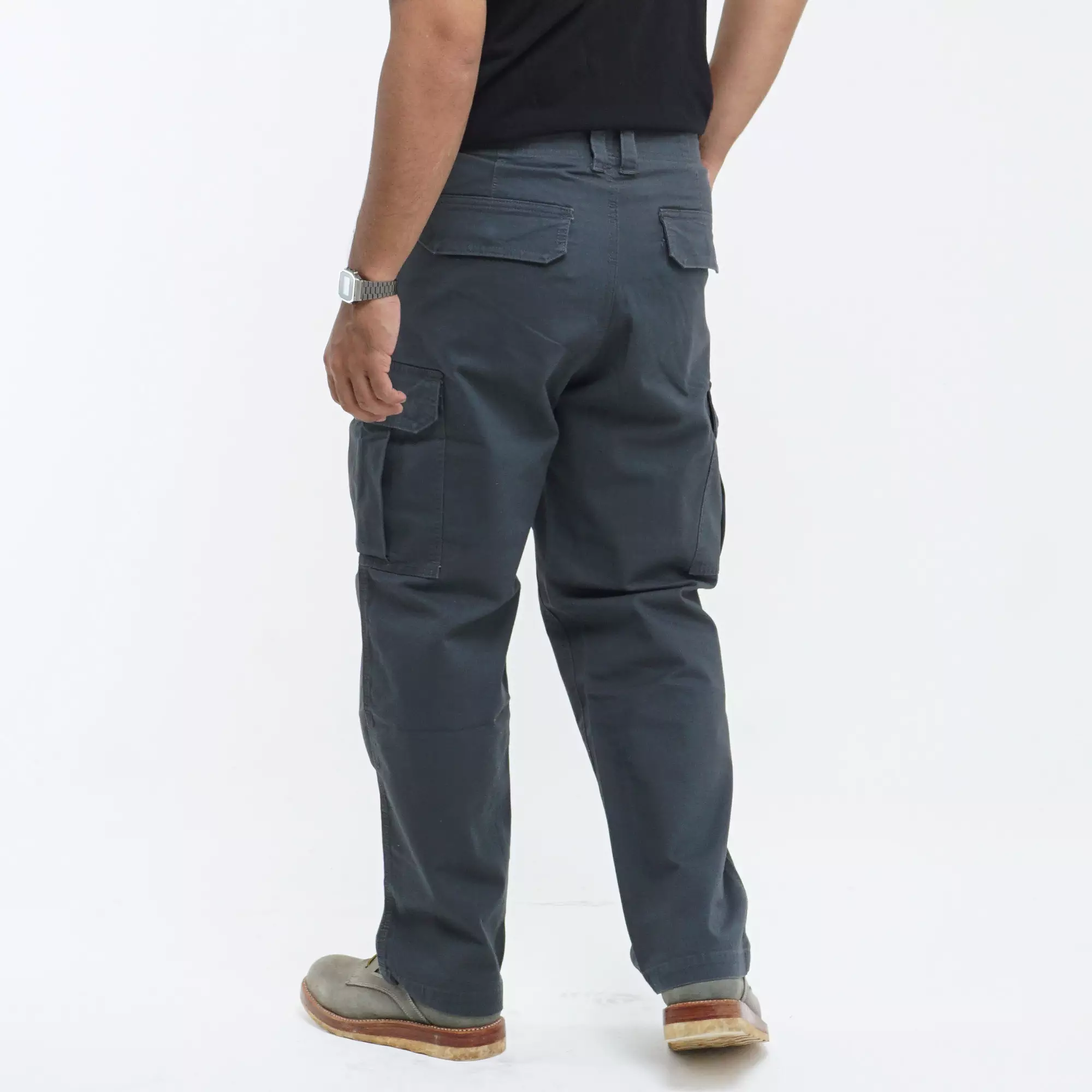 Jual MGEE Cargo Greg C027 Dark Grey Original 2024 | ZALORA Indonesia
