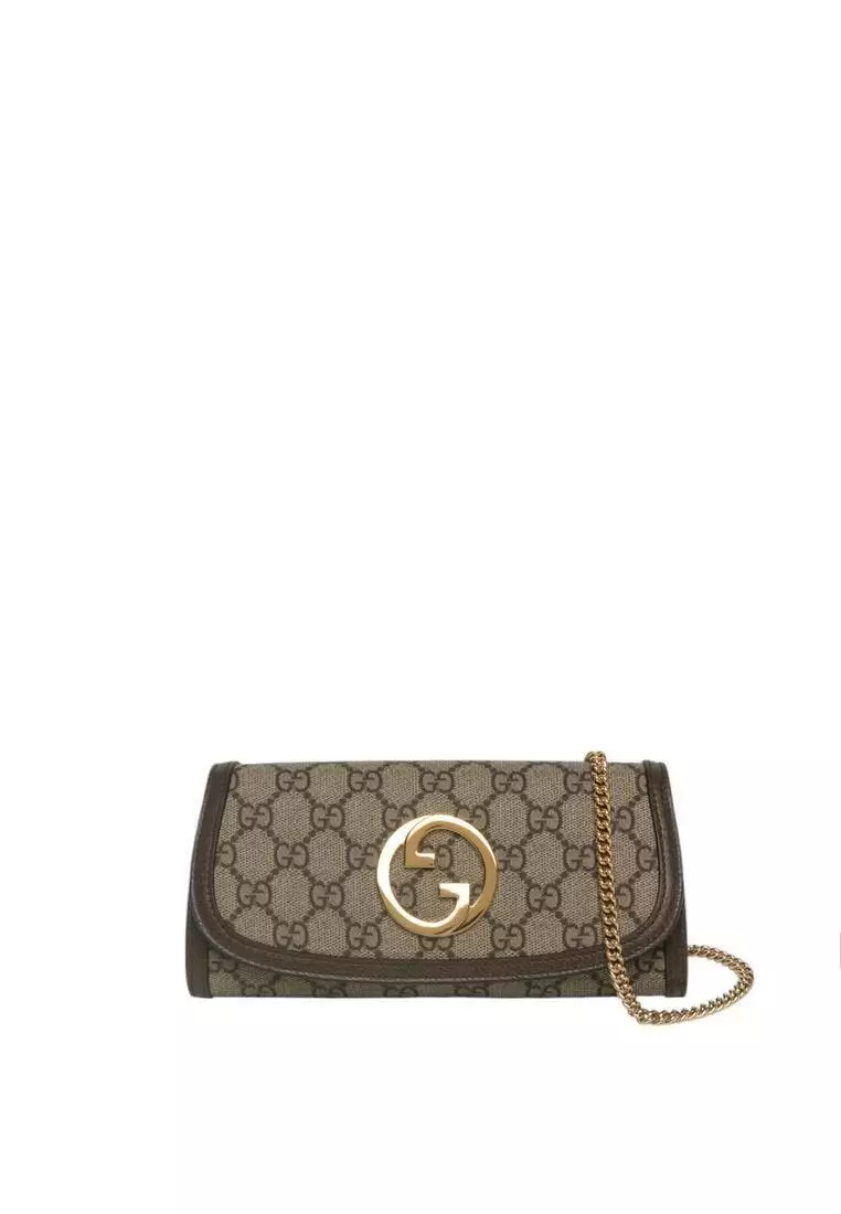Buy Gucci Gucci Blondie Continental Chain Wallet Chain wallet 2025 ...