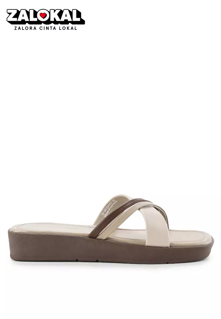 Jual Triset Shoes TF6022 Sandal Flip Flops Original 2024 | ZALORA ...