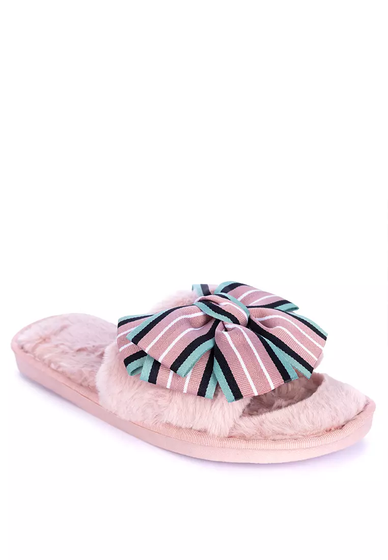 DF By Dearfoams Women's Velour Open Toe Slippers, 42% OFF