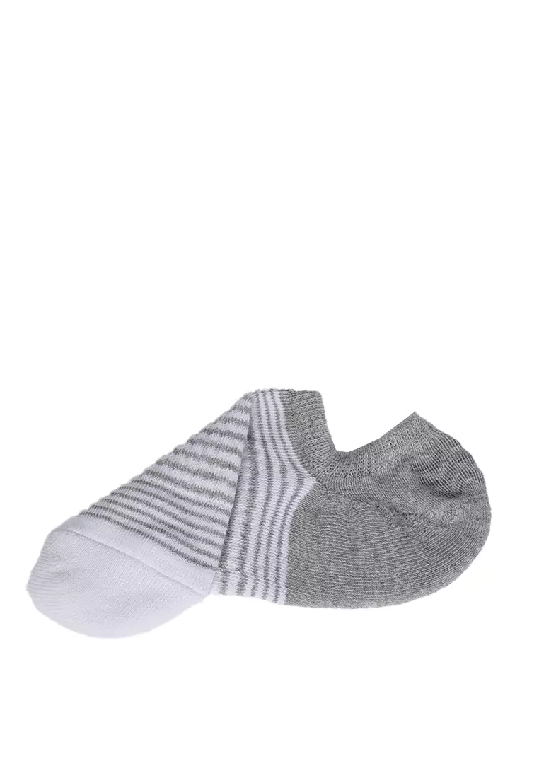 Jual Executive Solid Hidden Socks White Original 2025 | ZALORA Indonesia