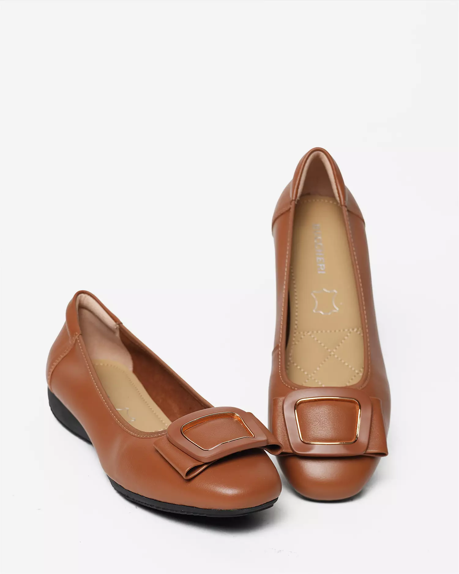 Jual Buccheri Buccheri Olympia Flats Women Tan Original 2026 | ZALORA ...