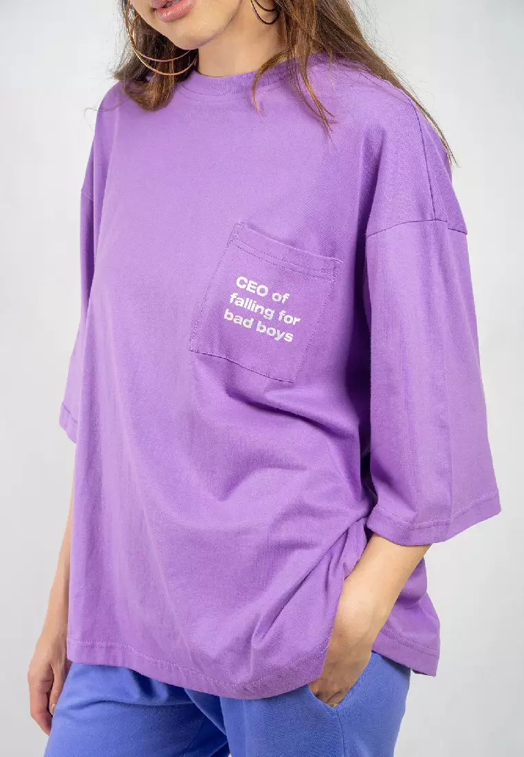 Jual Ocwa Studio OCWA OVERSIZED TEE CEO OF FALLING FOR BAD BOYS ...
