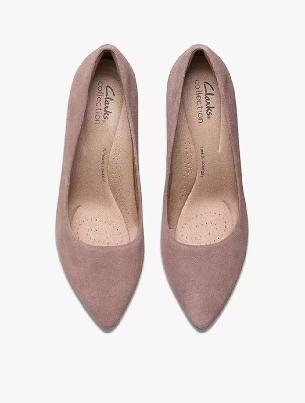 Jual CLARKS Clarks Kataleyna Gem Mauve Suede Original 2025 | ZALORA ...