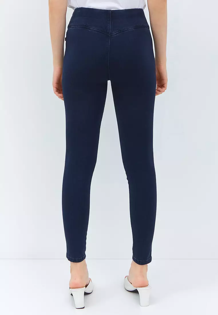 Jual C2 Outfitters C2 Weslin Navy Jeans Push In Ultra Slim Original ...