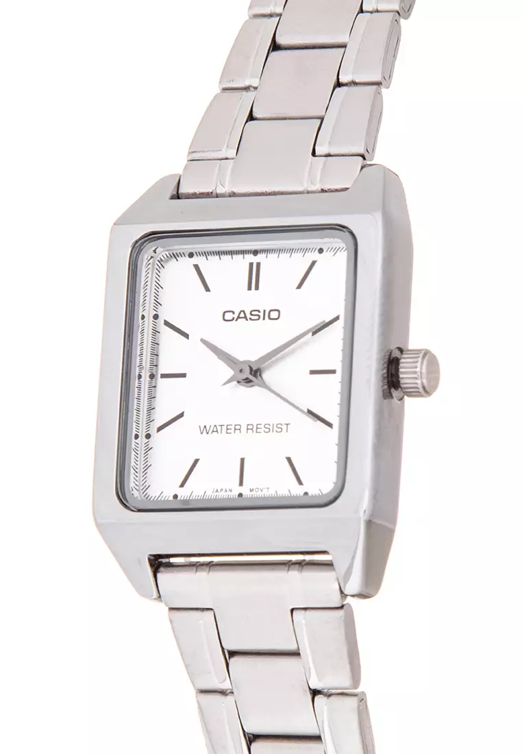 Jual CASIO Women LTP-V007D-7EUDF Silver Original 2025 | ZALORA Indonesia