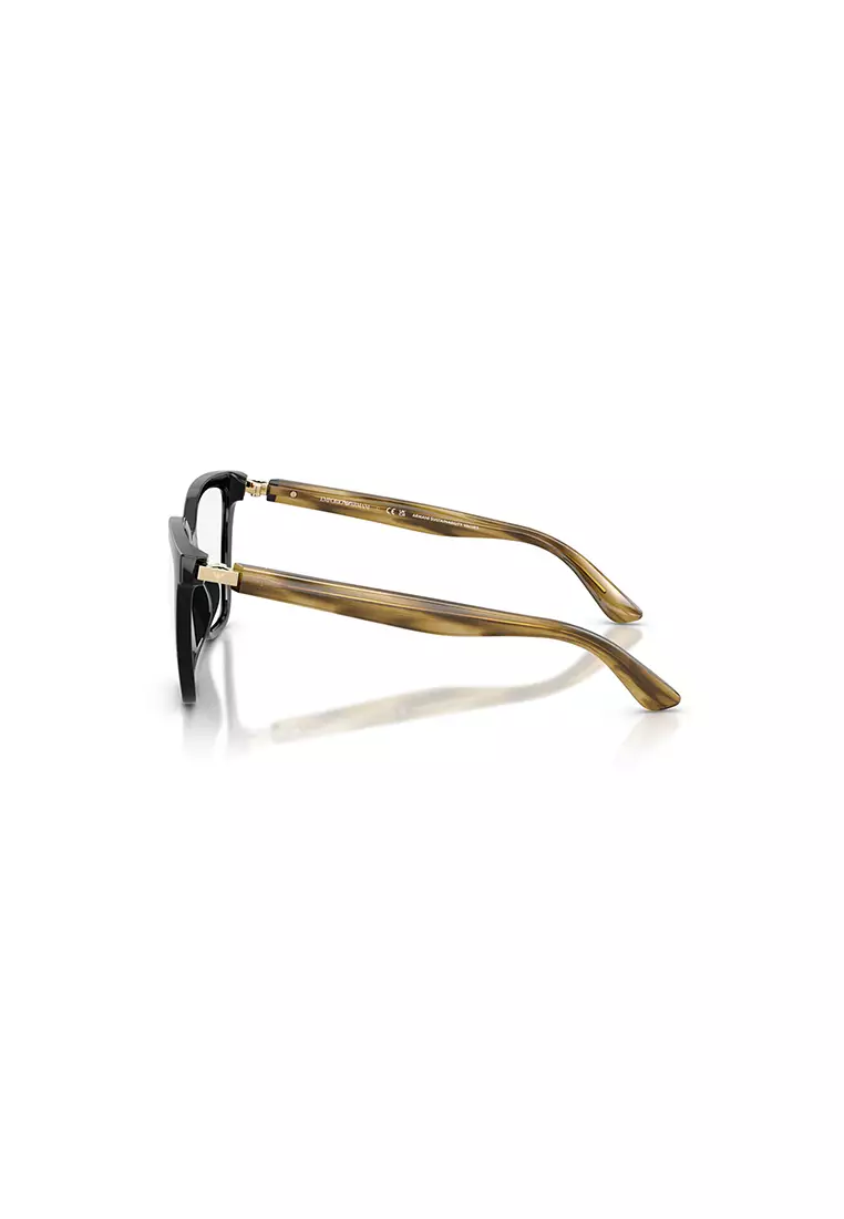 Buy Emporio Armani Women Cat Eye Frame Black Clip On Sunglasses, Blue ...