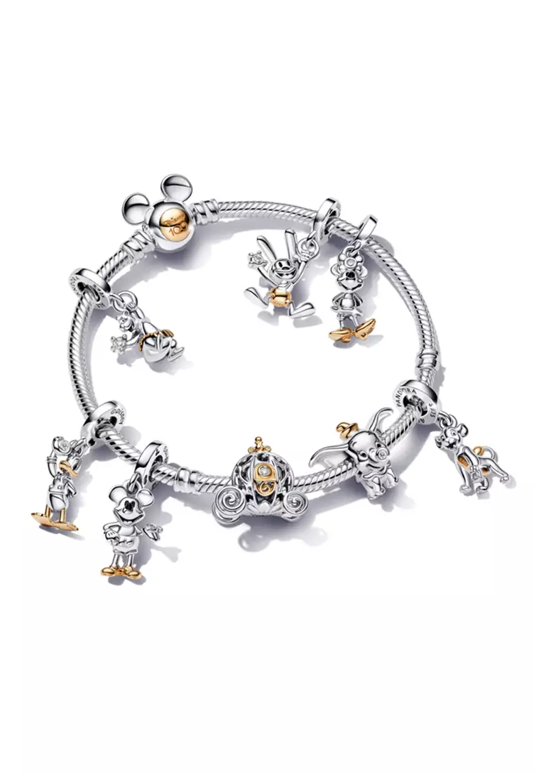 Buy PANDORA Pandora x Disney 100th Anniversary Mickey Mouse Lab-grown ...