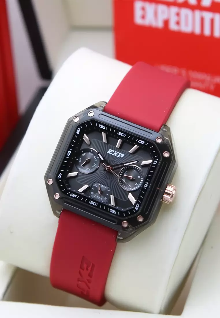 Jual Expedition Expedition EXP - Jam Tangan Chronograph Wanita - Black ...