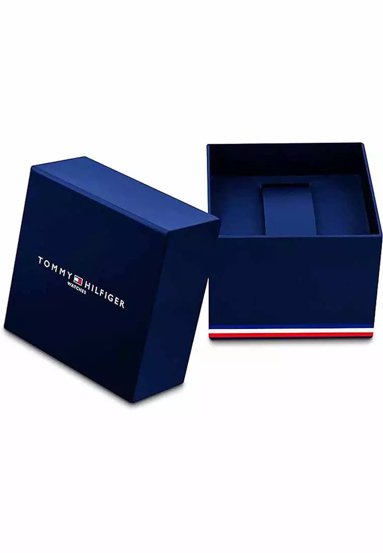 Buy Tommy Hilfiger Decker Men's Watch Stainless Steel Strap - Navy Dial ...