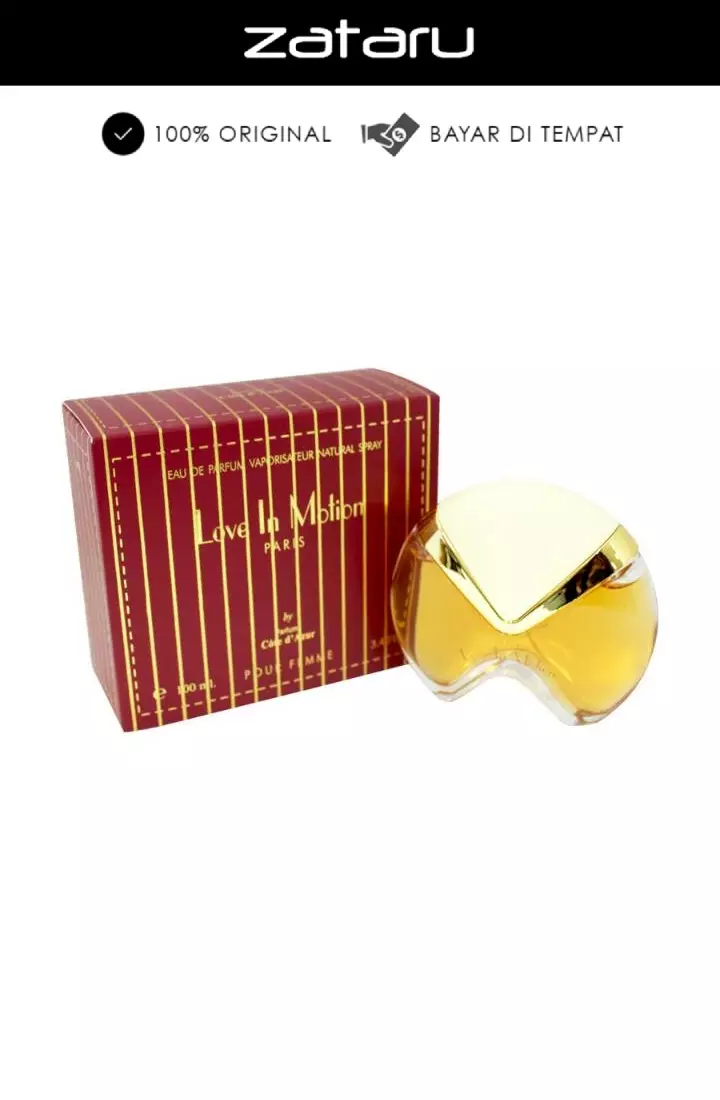 Jual Jennifer L Cote d' Azur Love In Motion Woman - 100 ML (Parfum ...