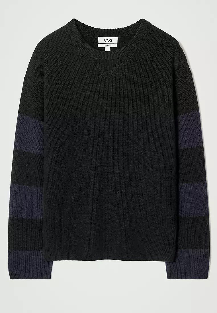 COS Striped Merino Wool Jumper 2025 | Buy COS Online | ZALORA Hong Kong