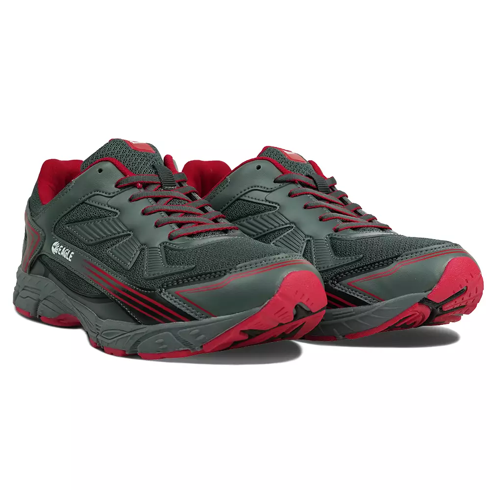 Jual Eagle Eagle Sepatu Running Nomad - ABU TUA/MERAH Original 2025 | ZALORA Indonesia