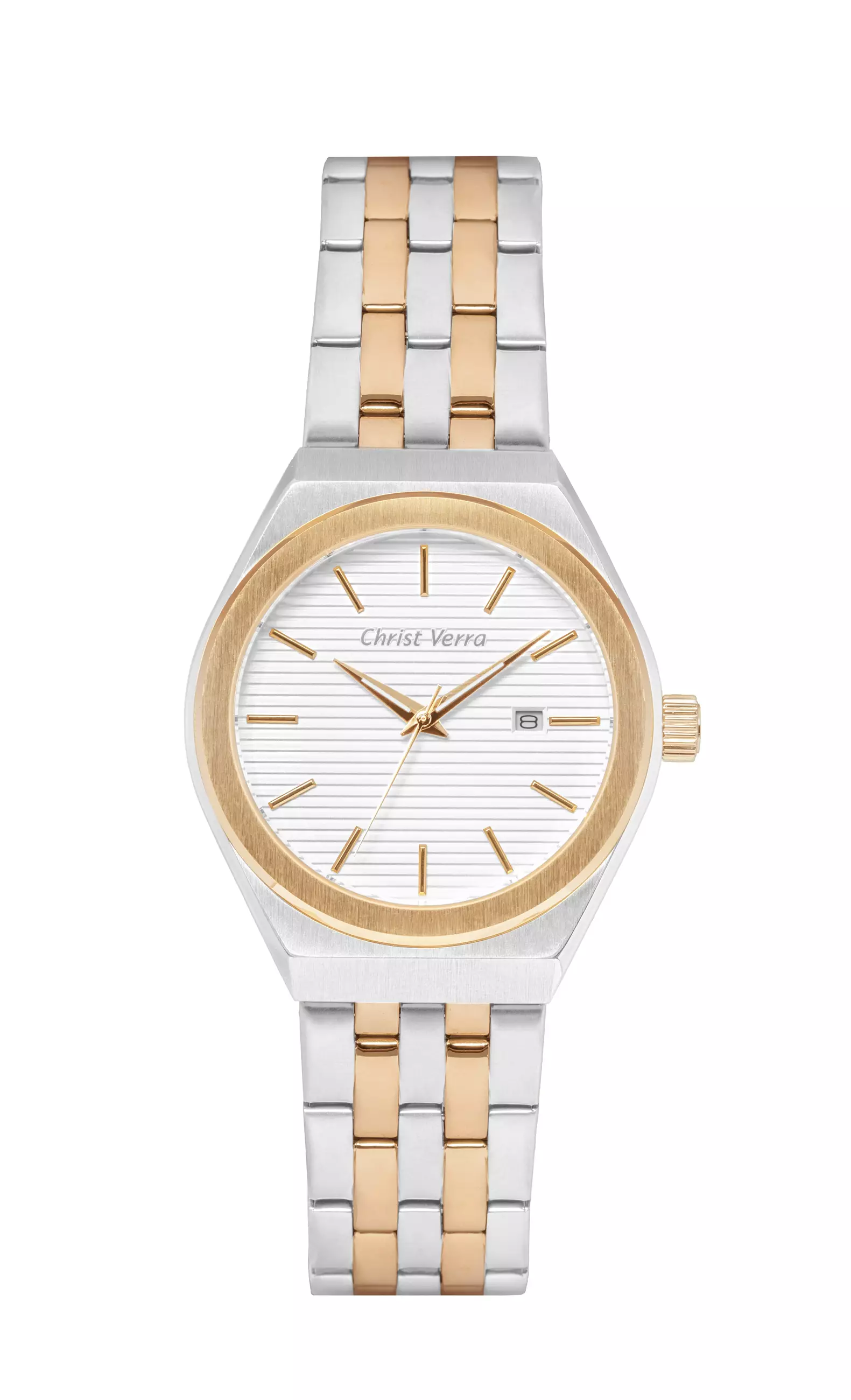 Jual Christ Verra Christ Verra Casual Men's Watches CV 10793G-14 WHT ...