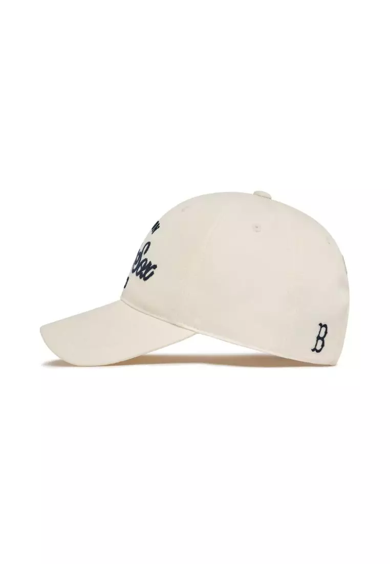 MLB MLB BASIC CURSIVE LOGO UNSTRUCTURED BALL CAP BOSTON RED SOX 2025 ...