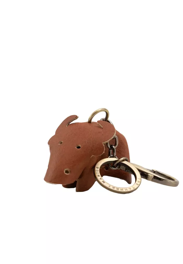 Buy The Tannery Manila Bowie Leather keychain 2025 Online | ZALORA ...