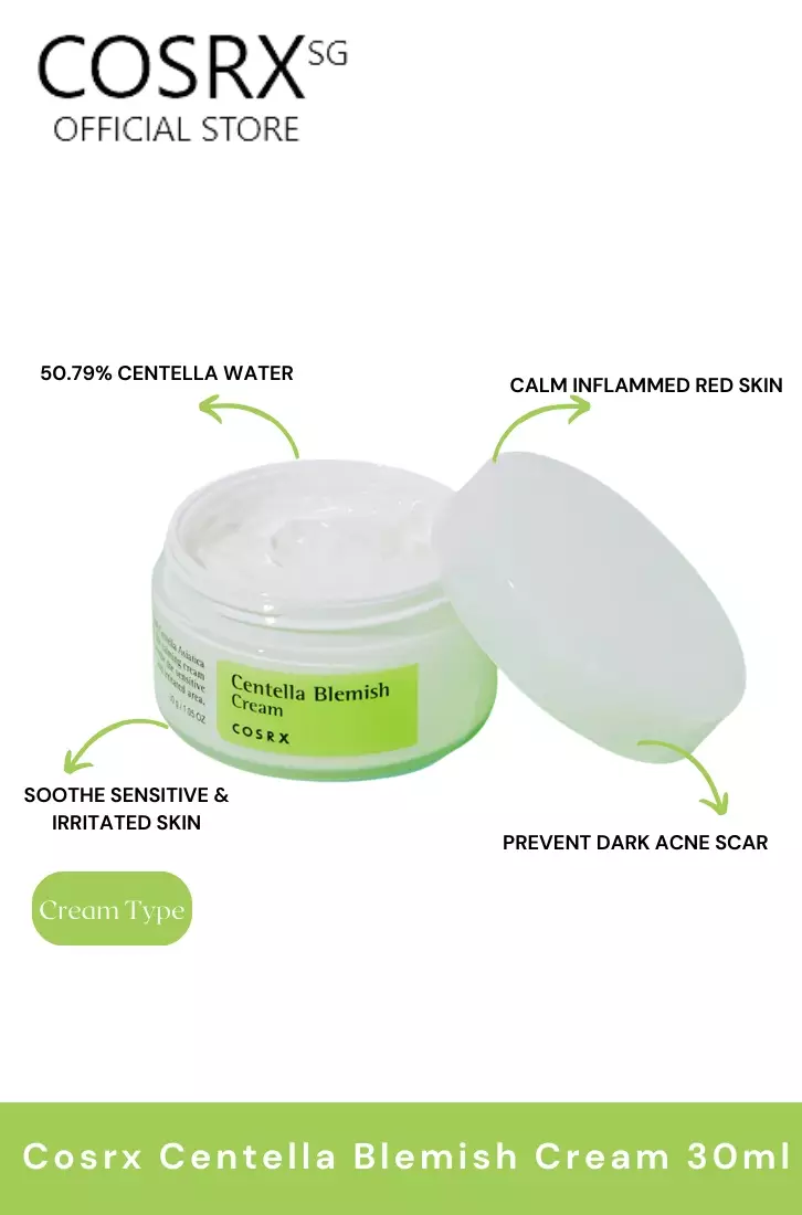 Buy COSRX Cosrx Centella Blemish Cream 30ml(Soothe irritated skin and ...